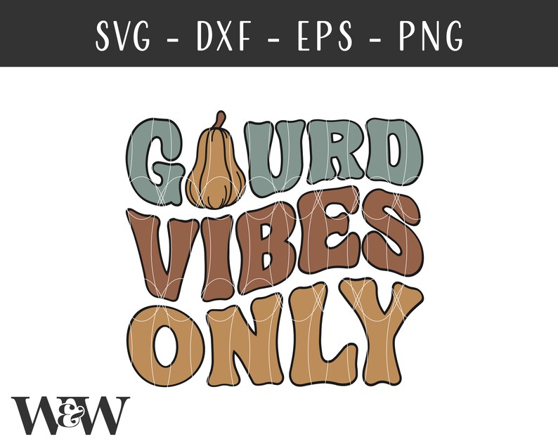 Gourd Vibes Only SVG | Retro Fall SVG | Fall Shirt SVG | Pumpkin Season ...