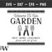 Welcome to Our Garden SVG Spring Sign SVG Farmhouse Garden - Etsy