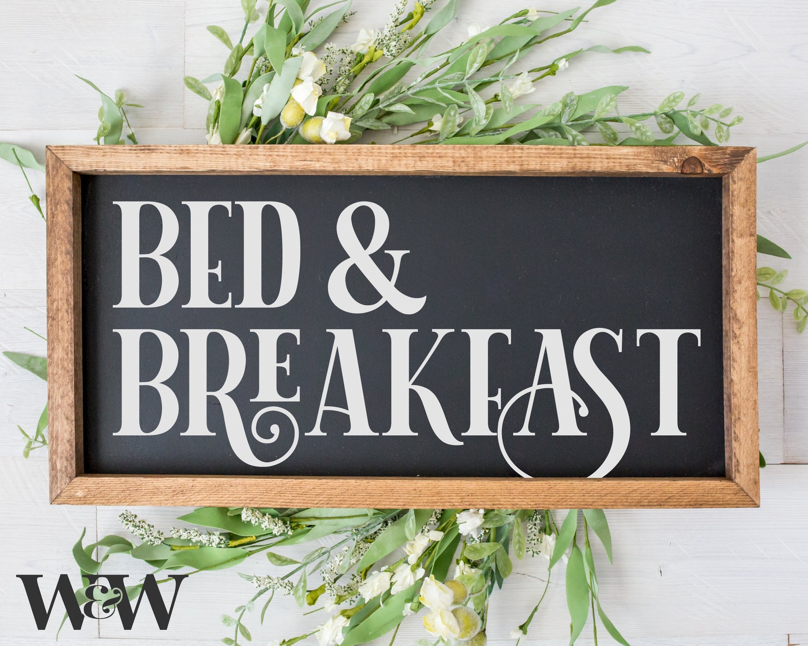 Bed and Breakfast SVG Farmhouse Sign SVG Home Sign SVG - Etsy
