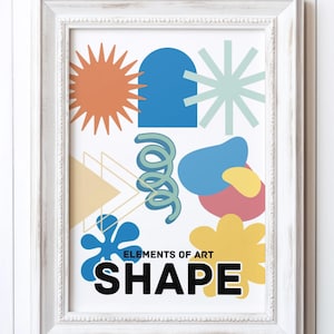 Elements of Art Posters: Printable Art Teacher Resource (PDF Download ...