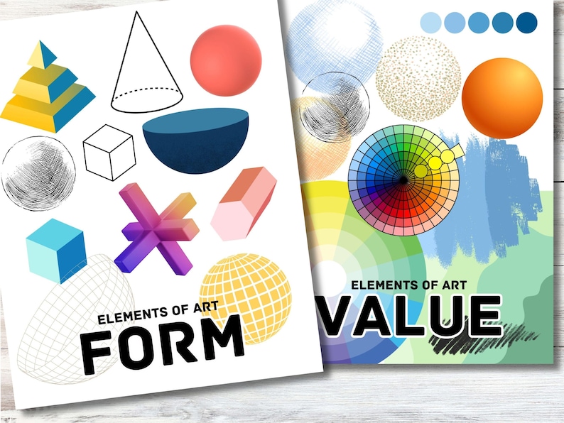 Elements of Art Posters: Printable Art Teacher Resource (PDF Download ...
