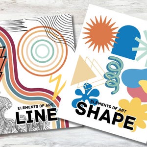 Elements of Art Posters: Printable Art Teacher Resource (PDF Download ...