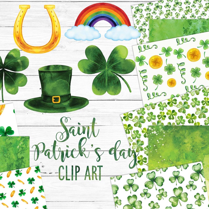 St Patricks Clip Art - Etsy