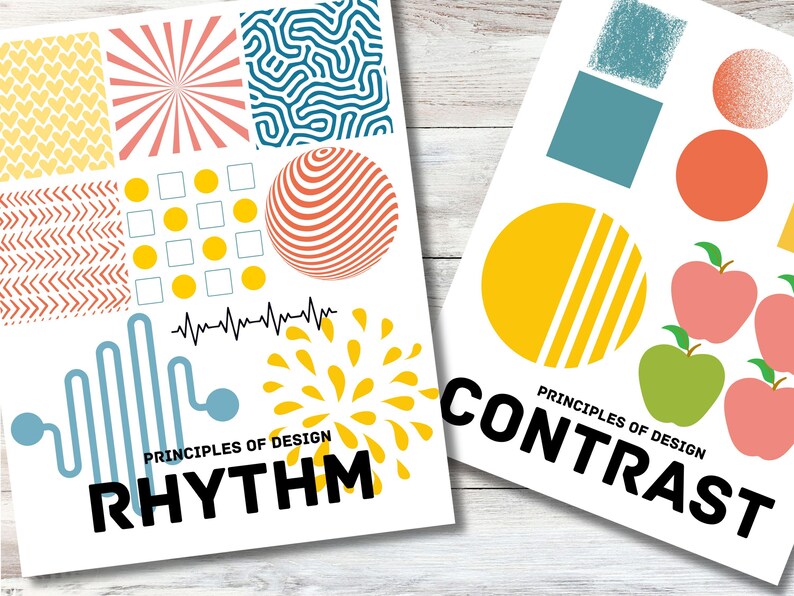 Principles of Design | Set of 7 Printable Classroom Posters | Art ...