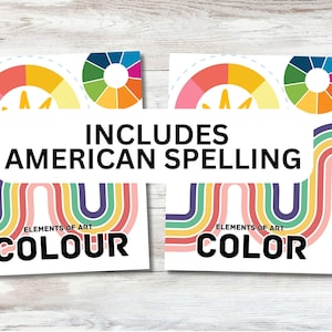 Elements of Art Posters: Printable Art Teacher Resource (PDF Download ...