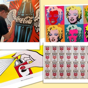 Pop Art Classroom Bundle: Art History Lesson, Printable Posters (29 ...