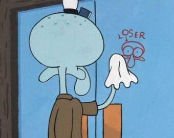 Squidward - Etsy