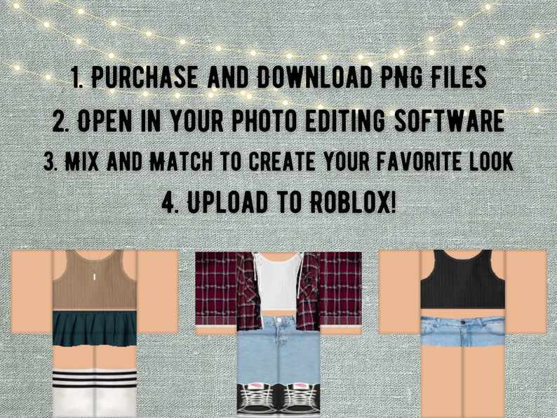 Roblox Neutral Ribbed Tank Top Collection Clothing Templates - Digital ...