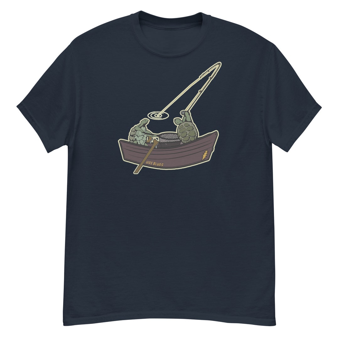 Grateful Dead Fishing Turtles Classic Tee - Etsy