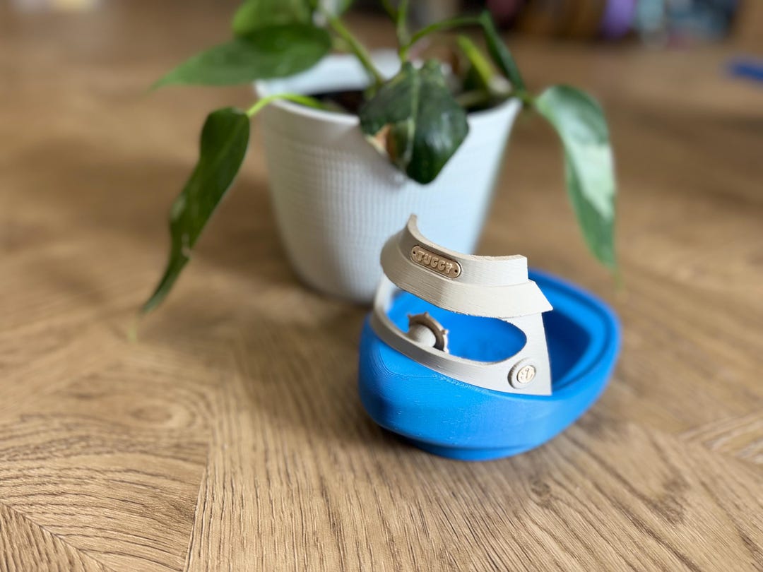 Step2 Tuggy the Tugboat Remake 3D Printed Reptile Dish W/ Working Wheel ...