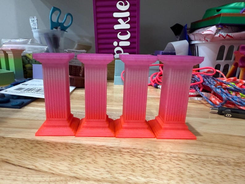 Basking Slate Columns - 3D Printed - You Choose Color 2-3WK TAT - Etsy