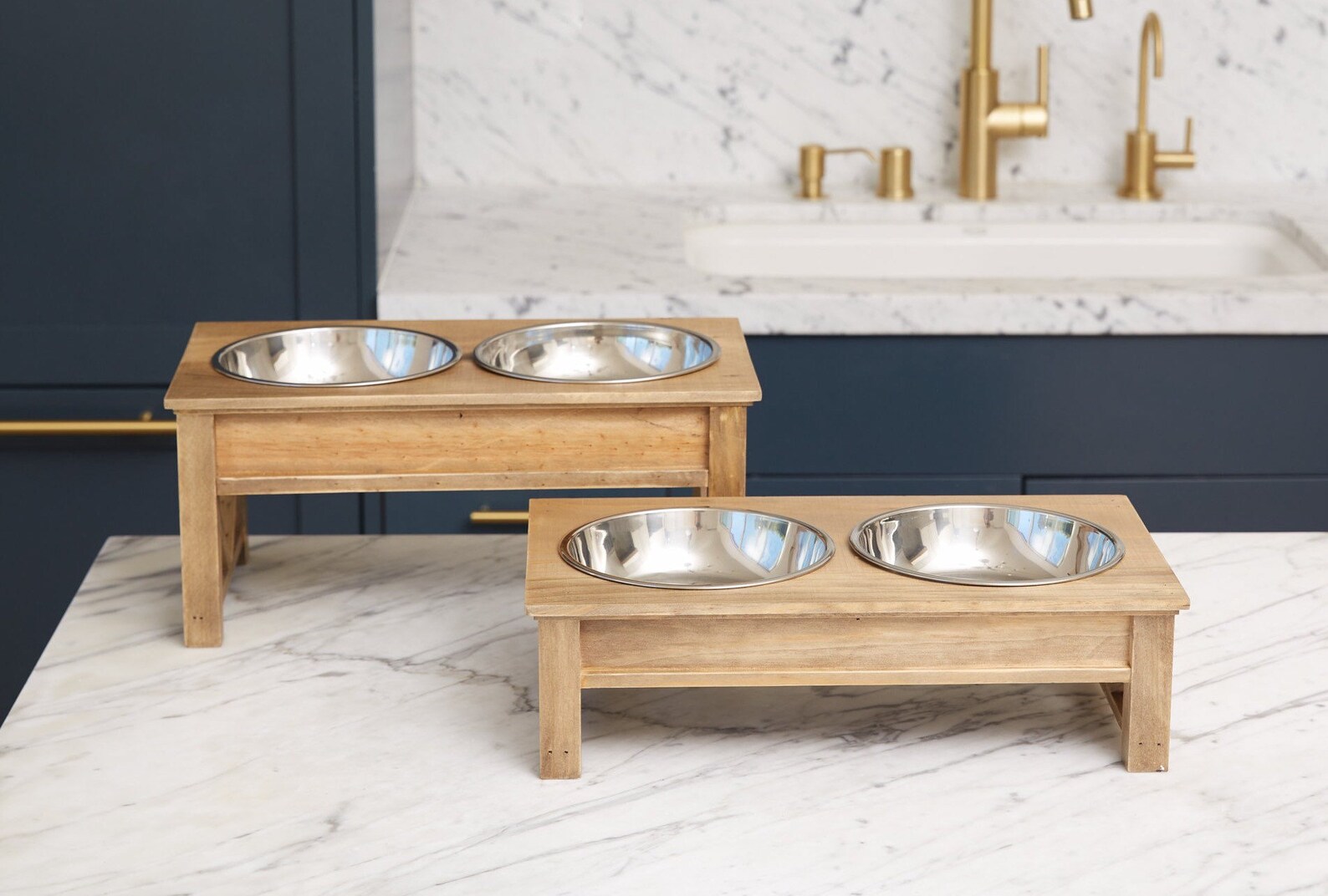 Rustic FARMHOUSE Elevated Pet Feeder Dog Cat HUMAN Grade - Etsy