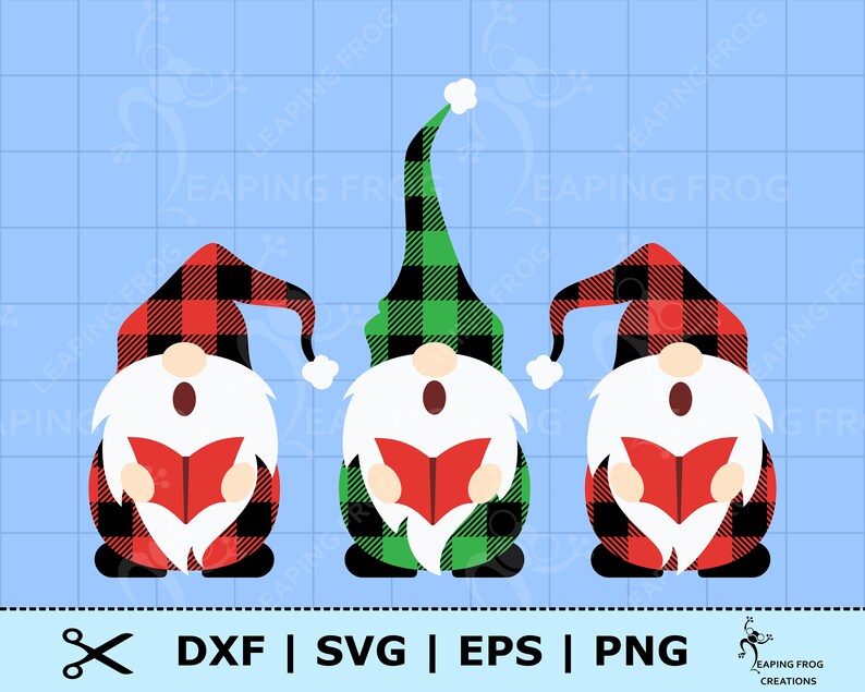 Christmas Gnomes SVG. PNG. Cricut Cut Files Layered. - Etsy