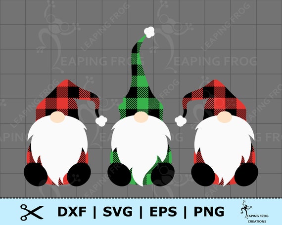 Christmas Gnomes SVG. PNG. Cricut Cut Layered Files. | Etsy
