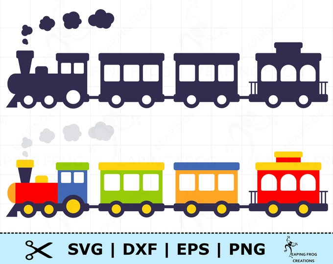 Train Alphabet SVG. Cricut Cut Files, Layered. Silhouette. Train Font ...