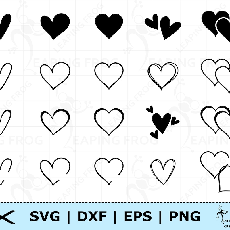 Heart Svg - Etsy
