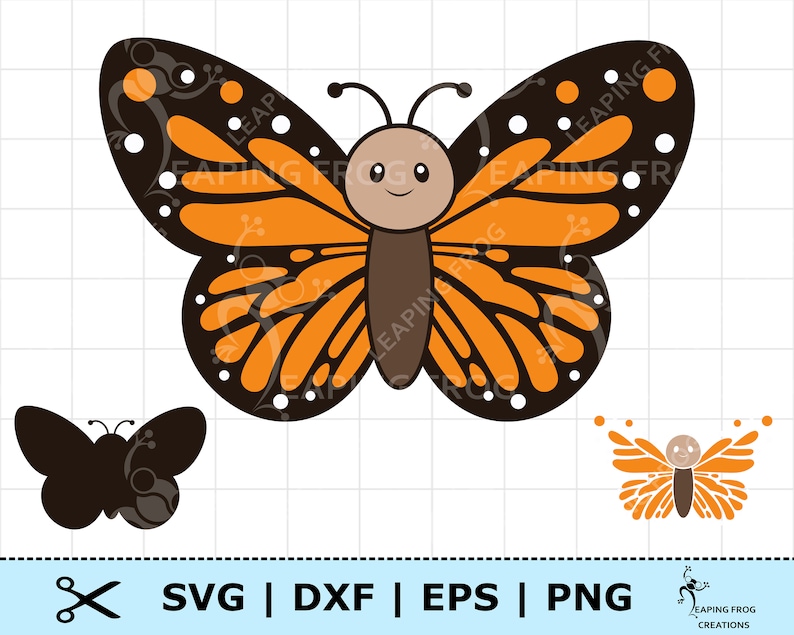 Butterfly SVG. Monarch Butterfly SVG. Cricut Cut Files / - Etsy