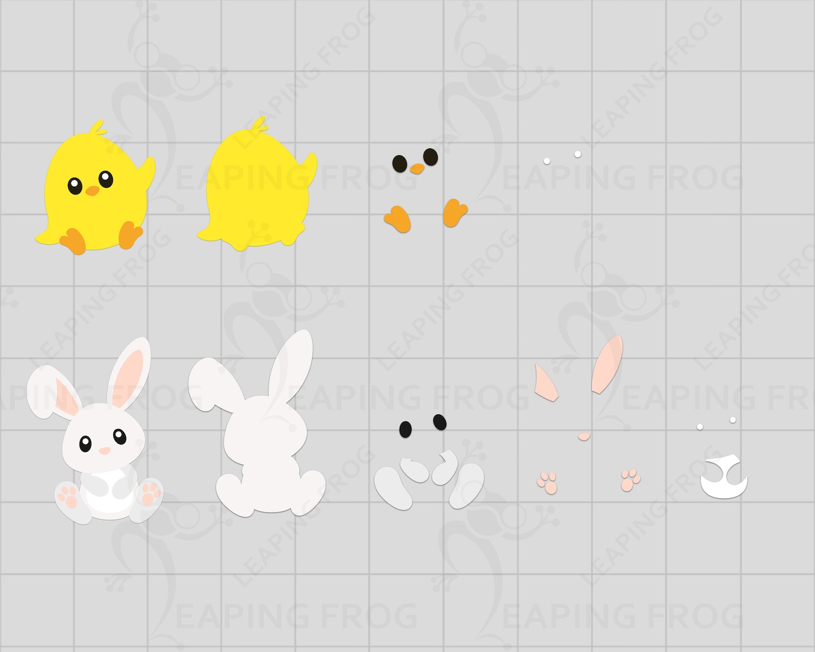 Farm Animals SVG. Cricut Cut Files, Layered Files. Silhouette Files ...