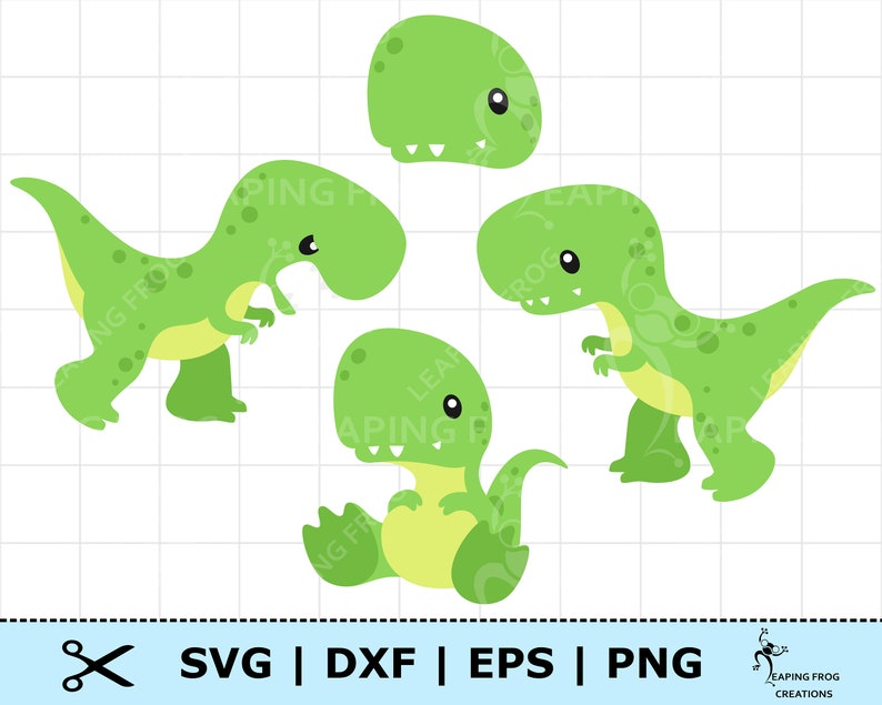 Dinosaur SVG. T-rex Svg. Cricut Cut Files Layered. - Etsy