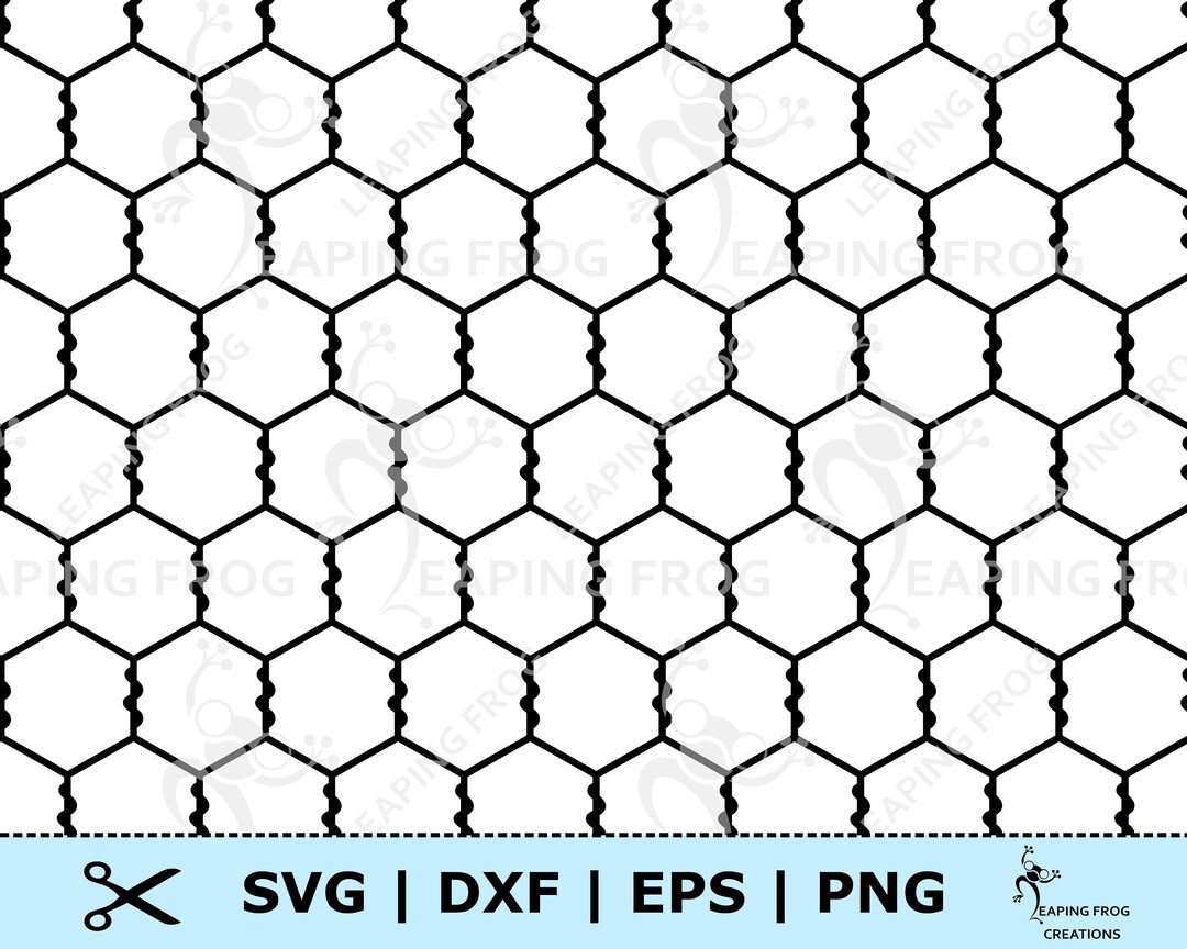 Chicken Wire SVG. Seamless! Cricut Cut Files, Silhouette Files. Pattern ...
