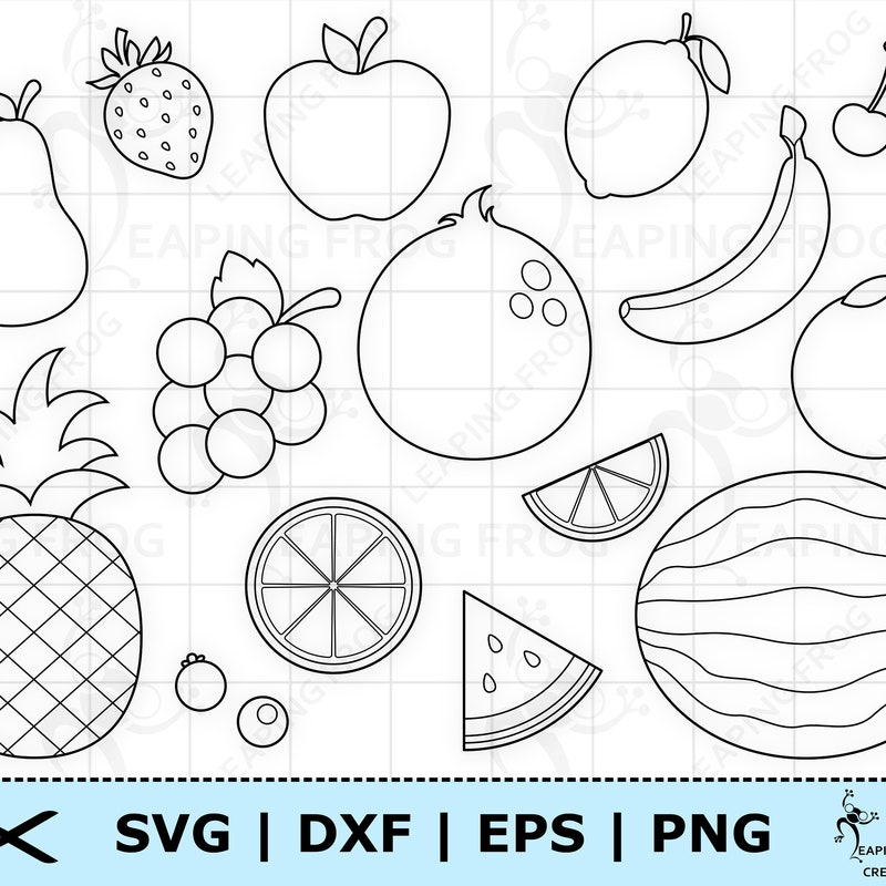Fruit Stencil - Etsy