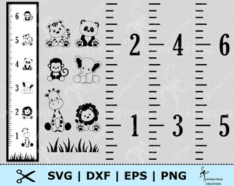 Growth Ruler Svg | Etsy