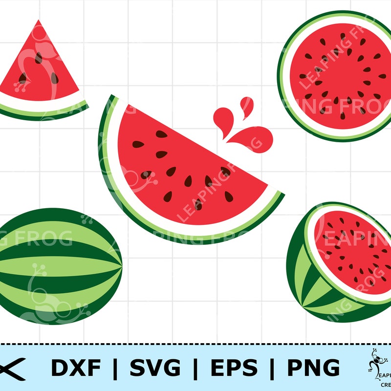 Watermelon Svg - Etsy