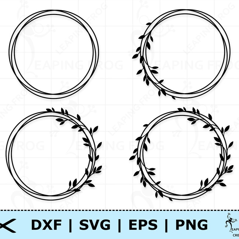 Wreath Svg - Etsy