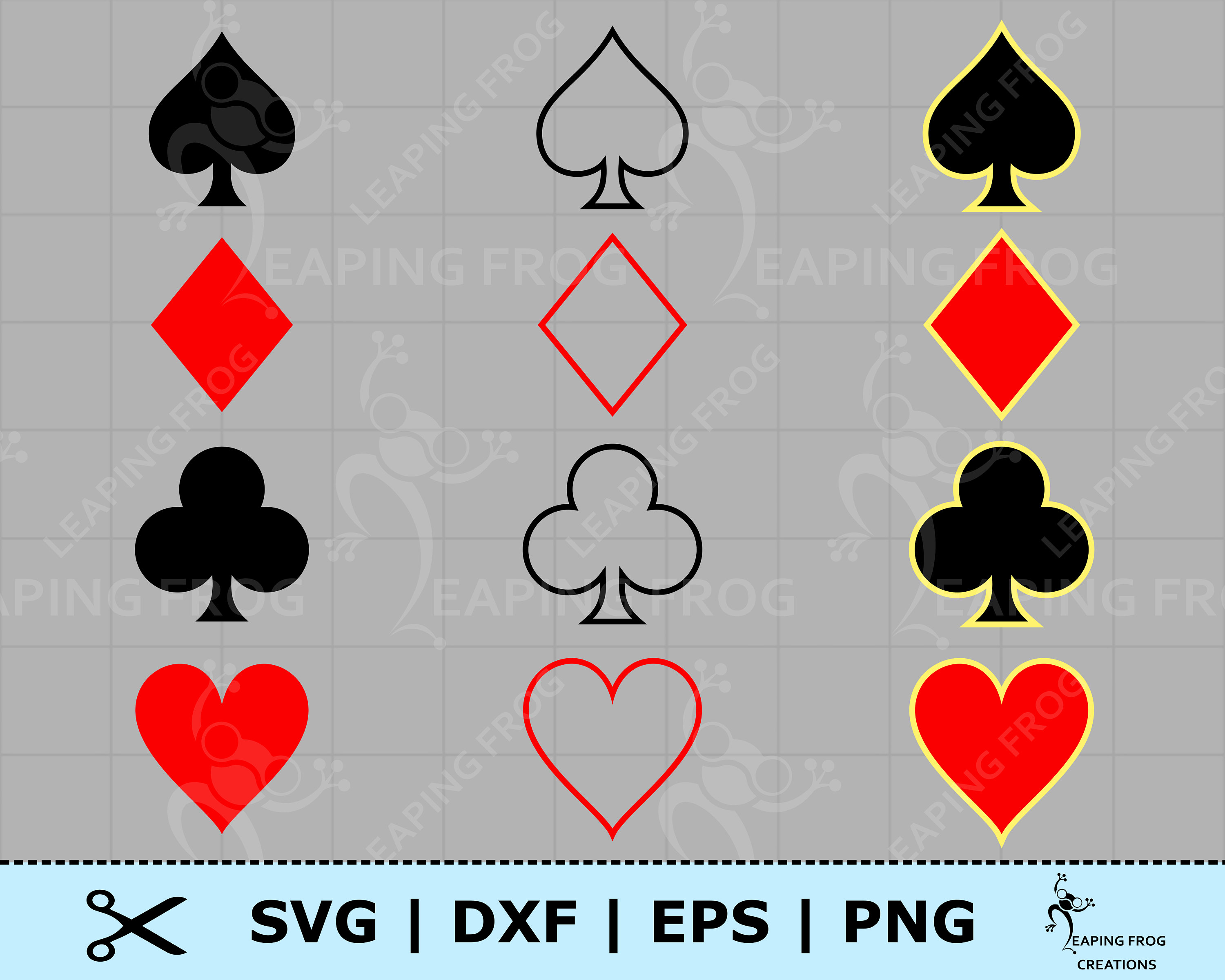 Cool Playing Cards Suits