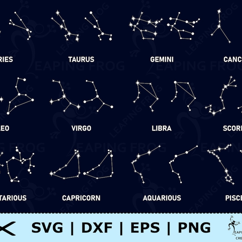 Constellation Svg - Etsy