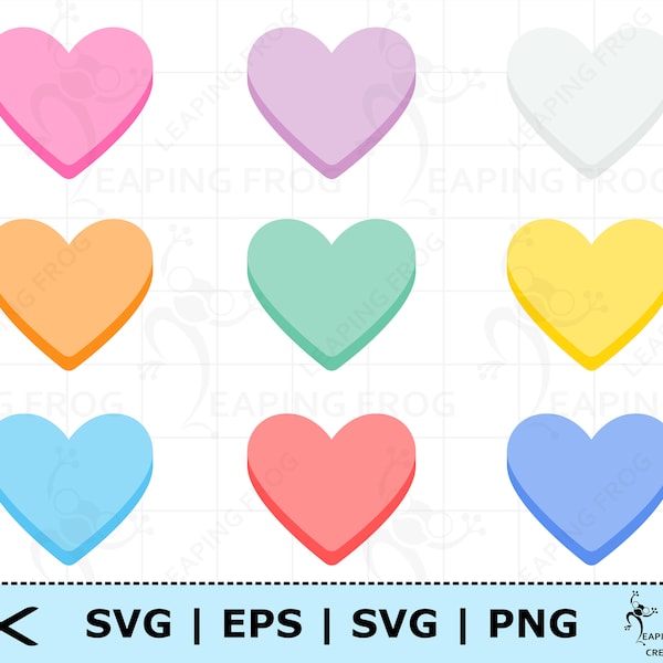 Conversation Hearts - Etsy