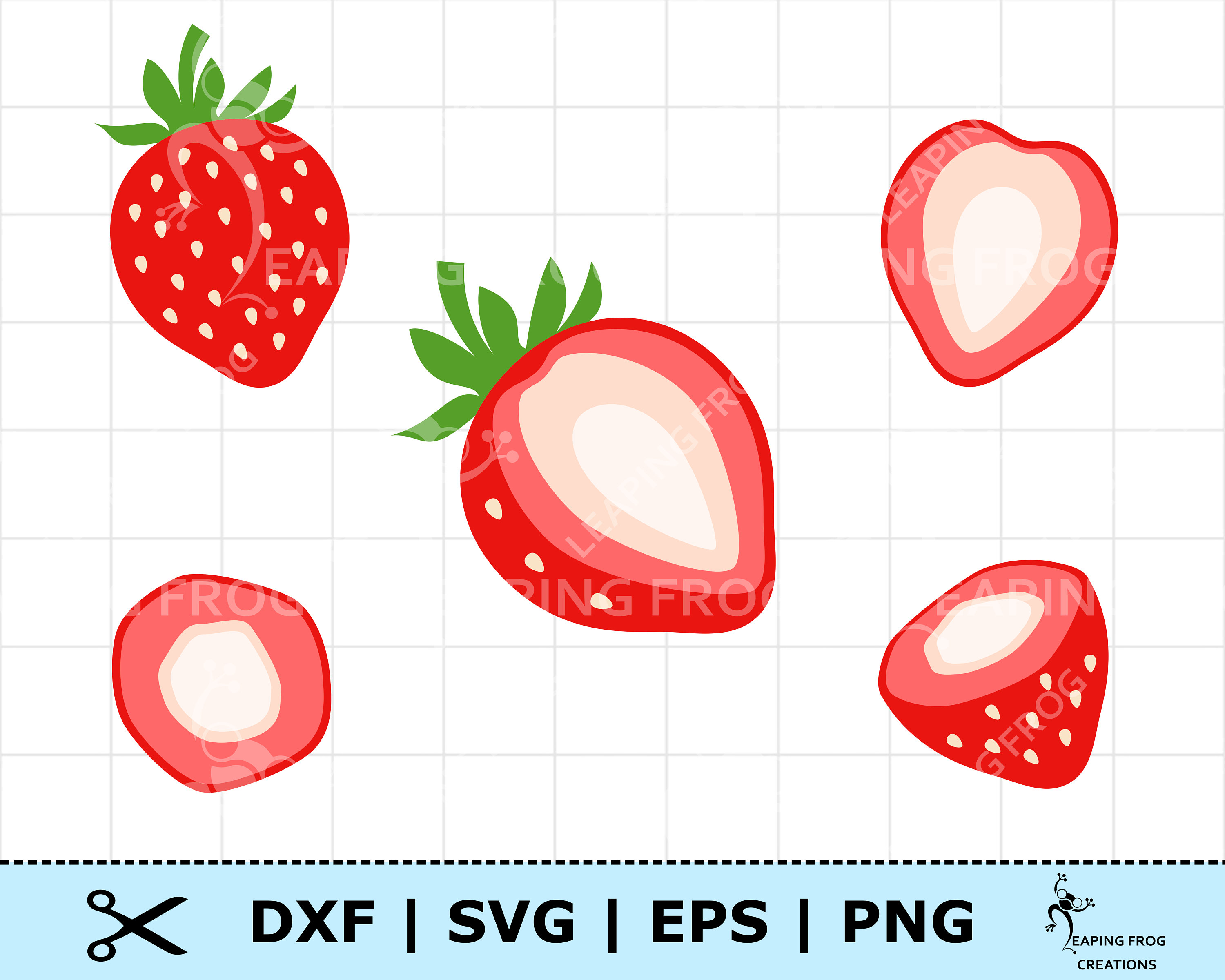 Cut Strawberry Png