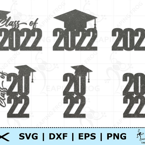 Graduation Caps SVG. PNG. 2022. Cricut Cut Files Silhouette - Etsy