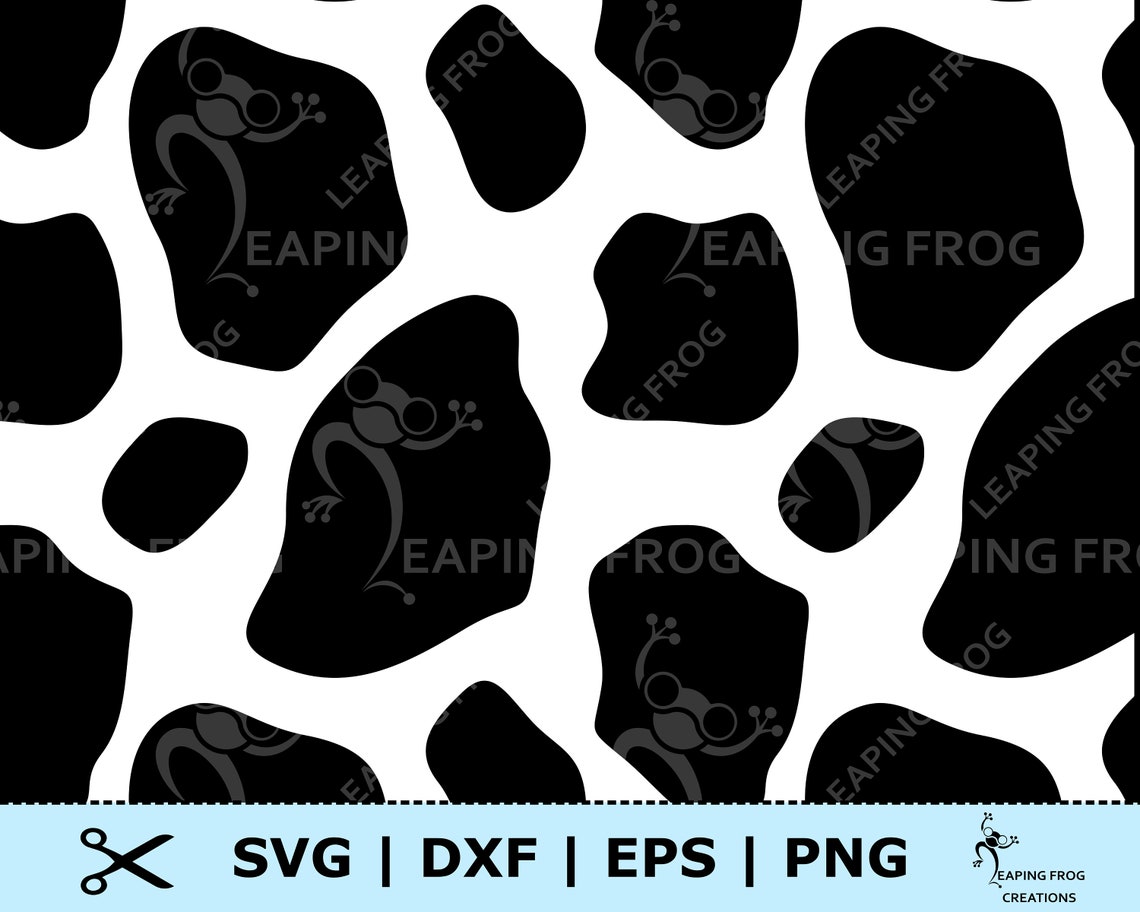 Cow Spots SVG. PNG. Cow Pattern. Seamless Tiling. Cricut Cut - Etsy