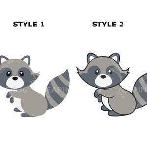 Cute Raccoon SVG. PNG DXF. Cricut Cut Files, Silhouette. Layered Files ...