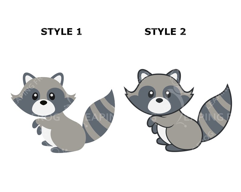 Cute Raccoon SVG. PNG DXF. Cricut Cut Files, Silhouette. Layered Files ...