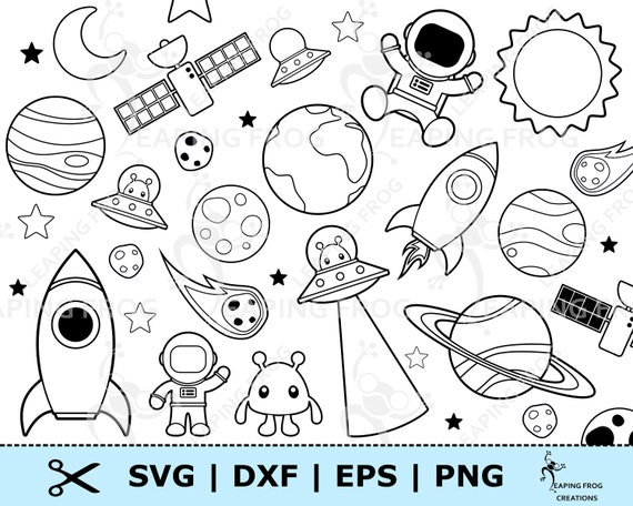 Planets SVG. PNG. Cricut Cut Files. Silhouette Files. Space - Etsy Canada