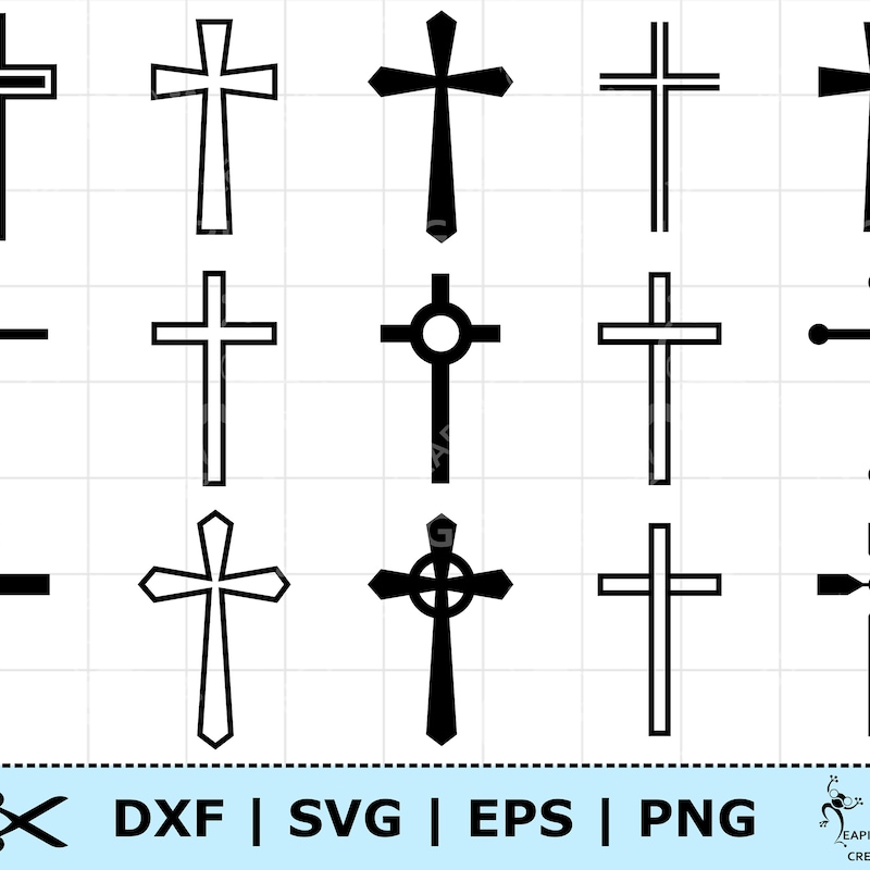 Cross Outline - Etsy