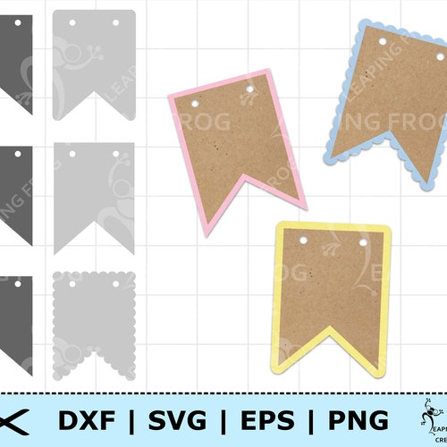 Bunting Banners Bundle Svg Flags Cut File Svg Eps Dxf - Etsy