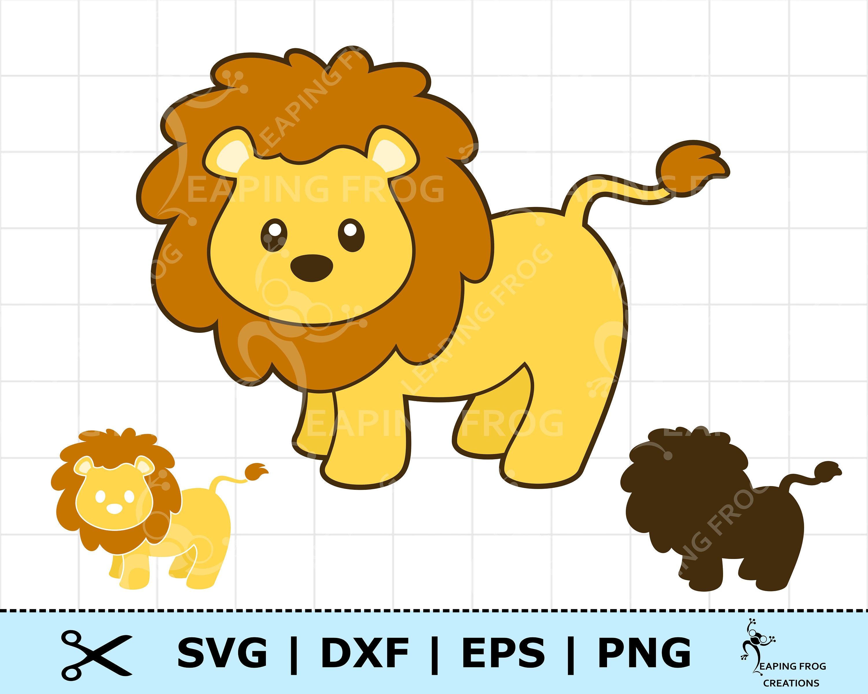 Easy Baby Lion Drawing