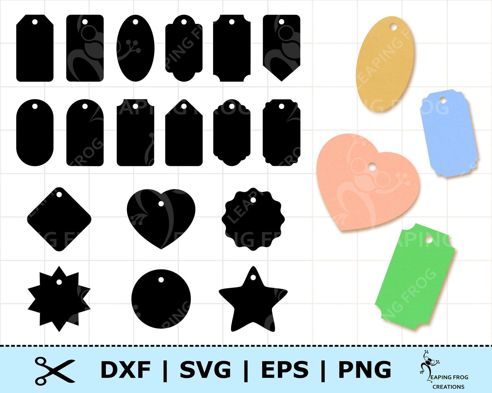 Gift Tags SVG. Cricut Cut Files Silhouette. Labels SVG. Price - Etsy