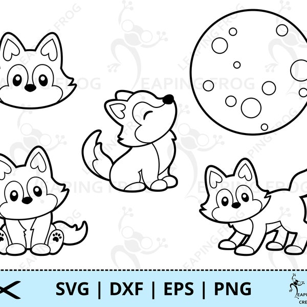 Wolf Svg File - Etsy