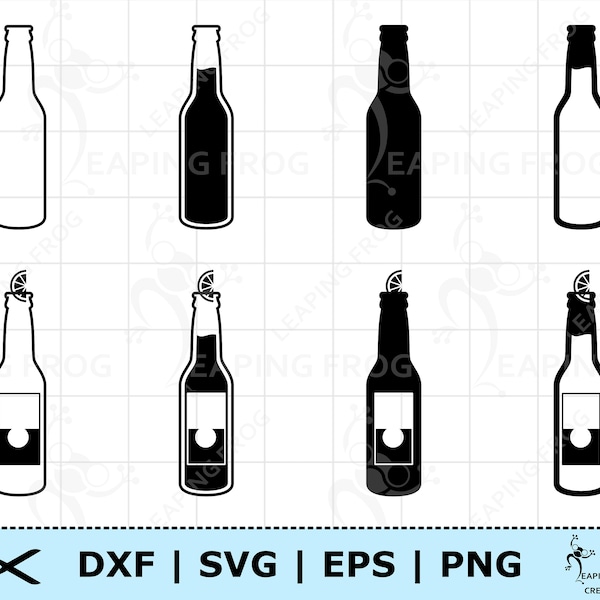 Beer Bottle Svg - Etsy