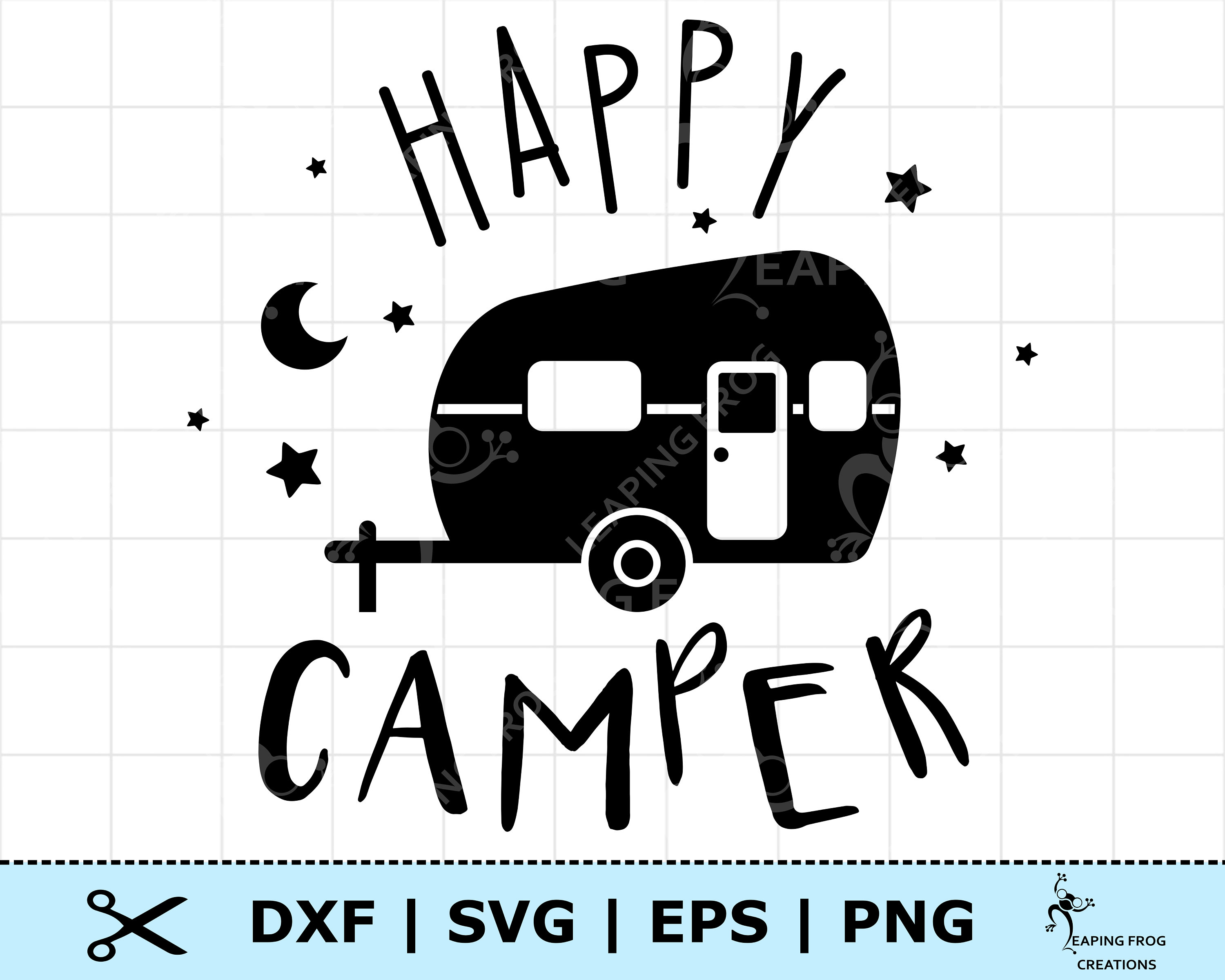 Happy Camper Clipart