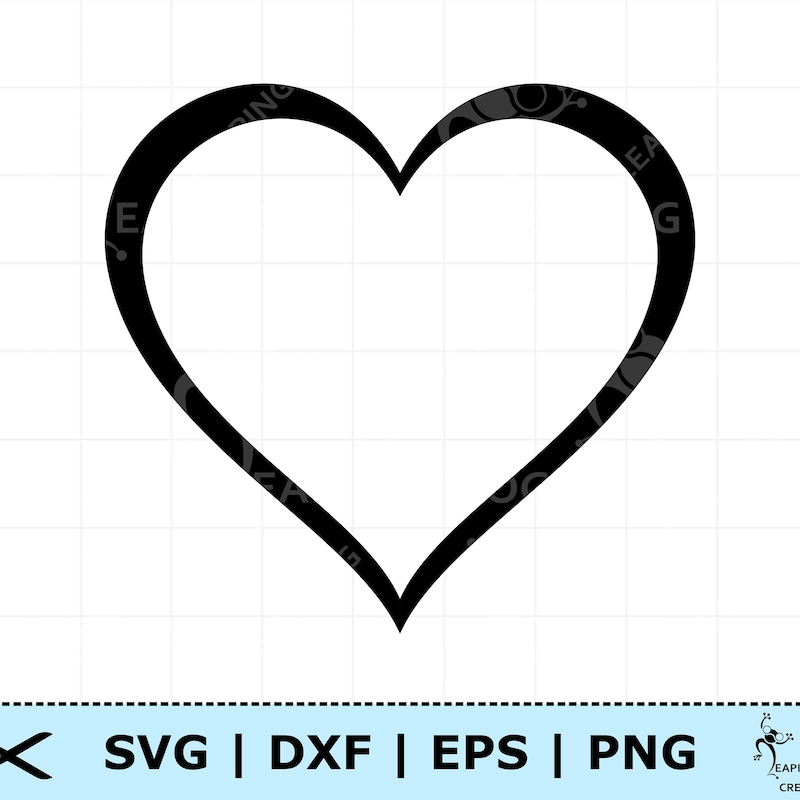 Heart Dxf Files - Etsy