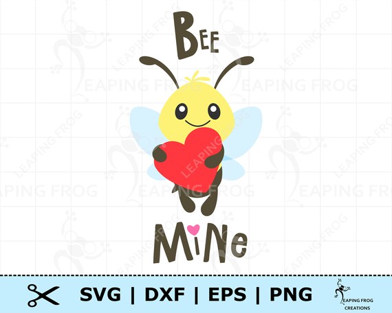 Bee Mine SVG. PNG. Cricut Cut Files Silhouette Layered | Etsy