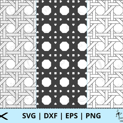 Rattan Pattern SVG. PNG. Seamless Cricut Cut Layered Files. - Etsy ...