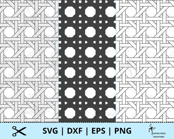 Rattan Pattern SVG. PNG. Seamless Cricut Cut Layered Files. - Etsy India
