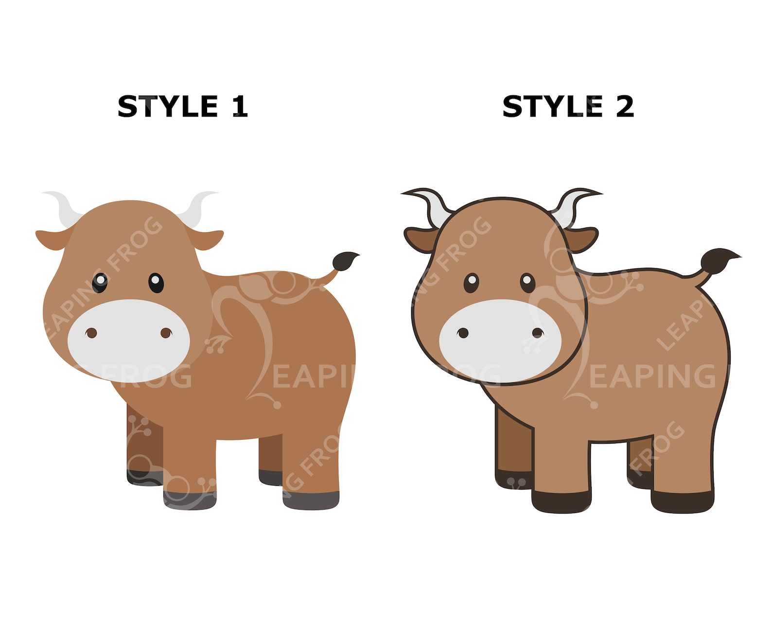 Lindo Toro SVG PNG DXF. Descarga digital. Imagen completa y - Etsy México