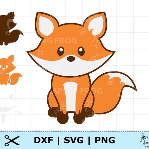 Fox SVG Cut File for Cricut Fox Clipart Instant Download - Etsy